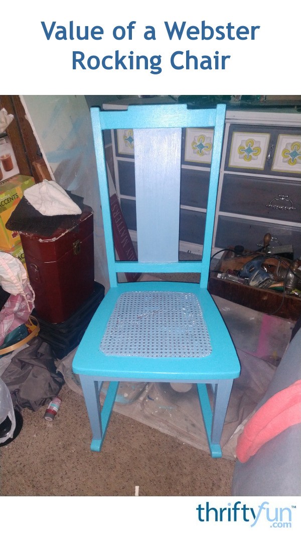 Value of a Webster Rocking Chair? | ThriftyFun