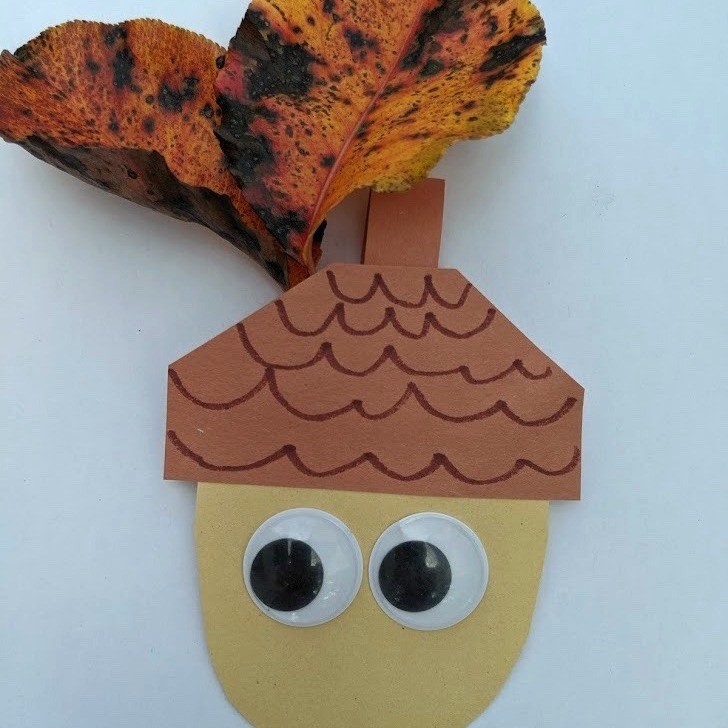 Paper Acorn Kids' Crafts | ThriftyFun