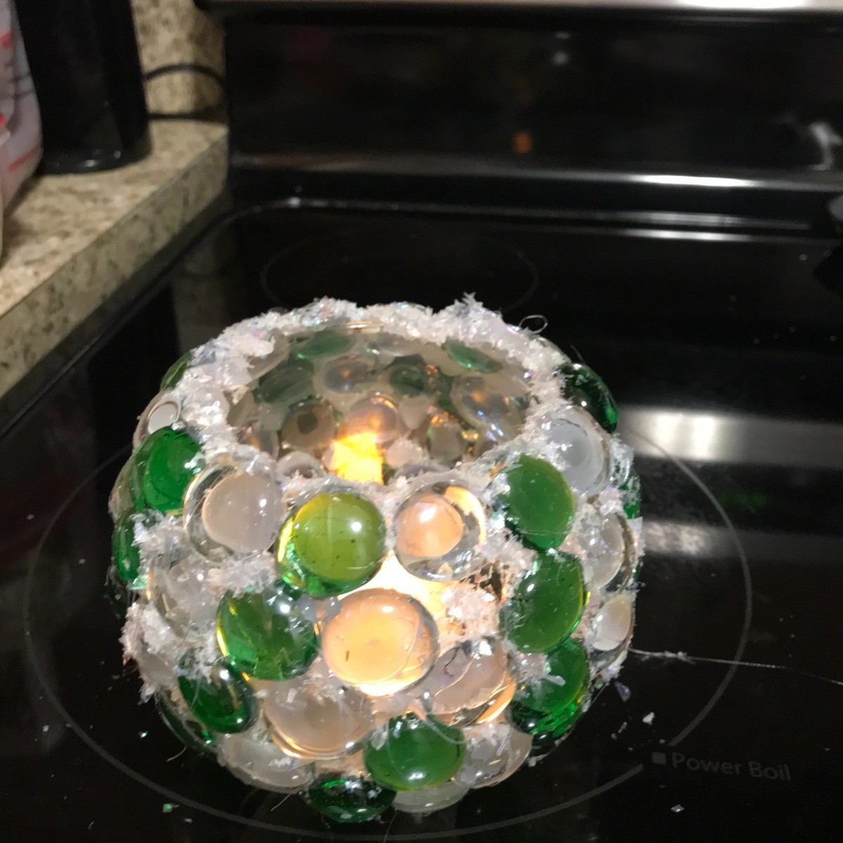 Making a Lighted Christmas Bowl | My Frugal Christmas