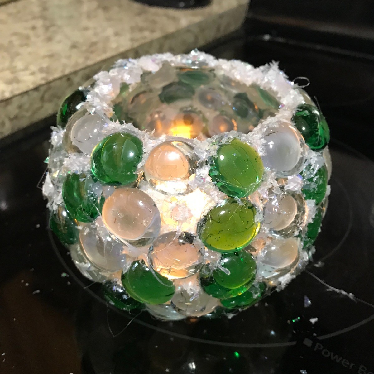 Christmas Lighted Bowl | My Frugal Christmas