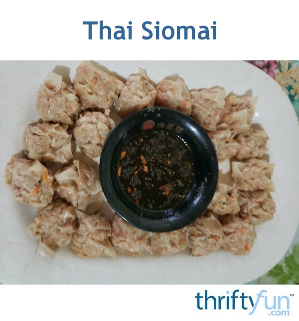 Thai Siomai | ThriftyFun