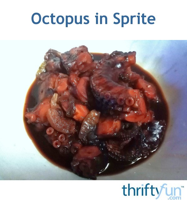 Octopus in Sprite | ThriftyFun