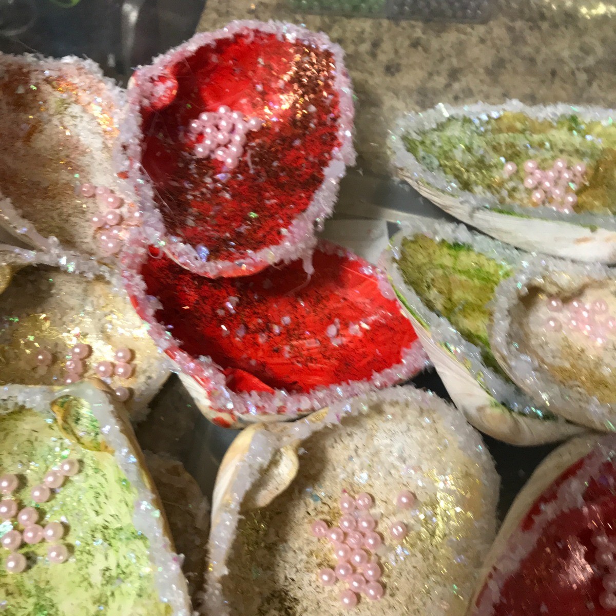 Decorated Seashell Jewelry Dishes | ThriftyFun