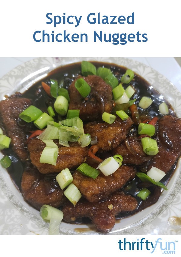 Spicy Glazed Chicken Nuggets | ThriftyFun