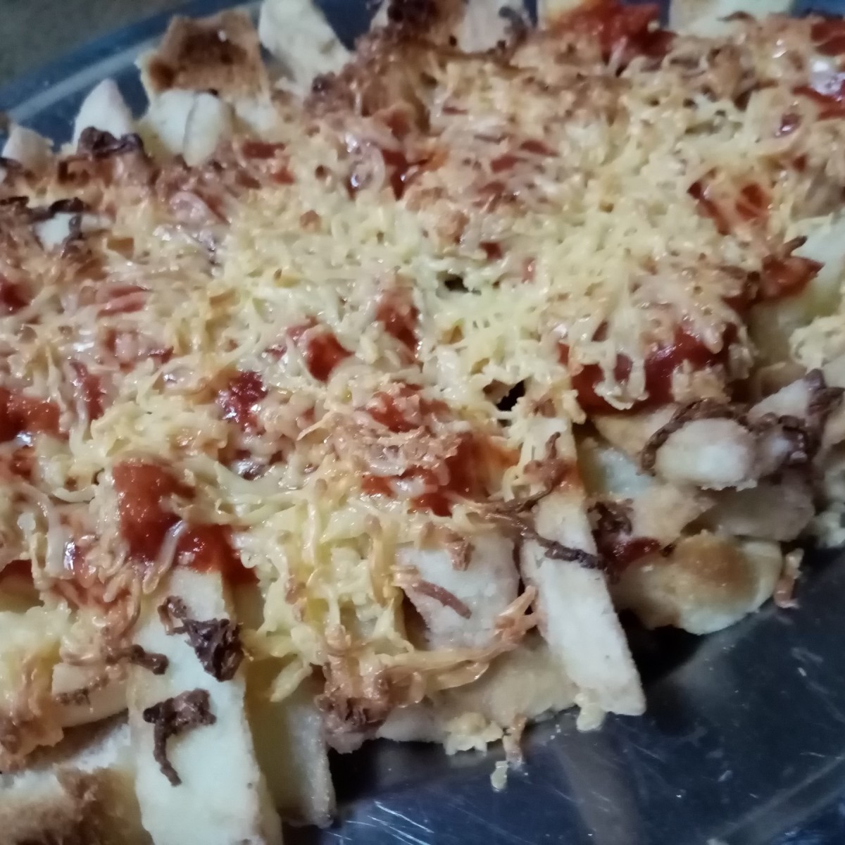 Baked Cheesy Fries | ThriftyFun