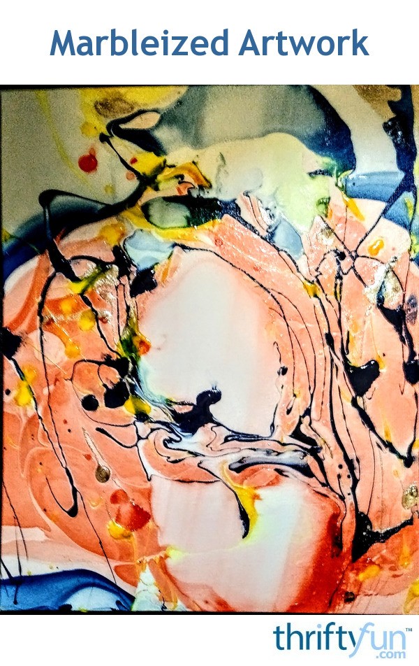 Making Marbleized Artwork | ThriftyFun