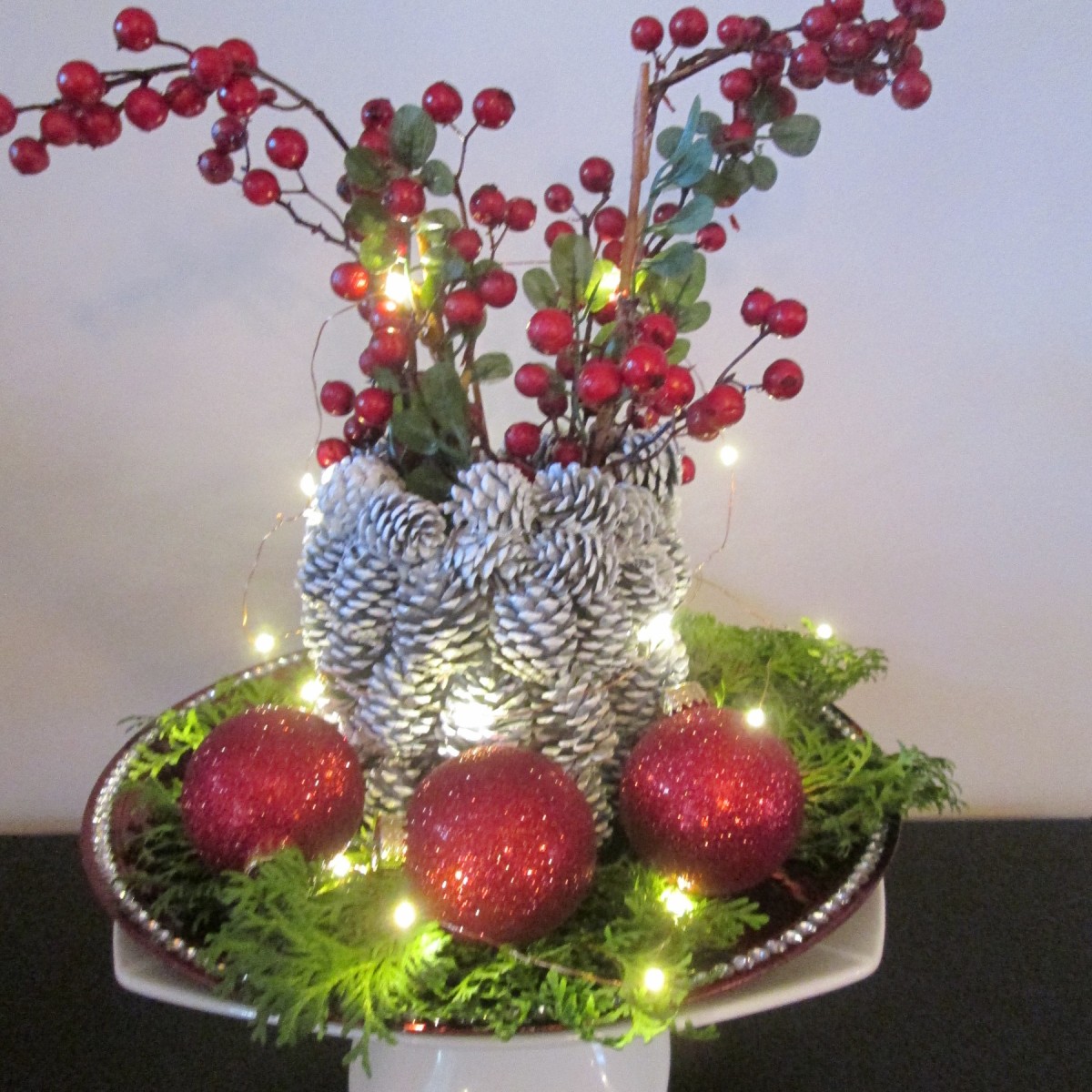 Pine Cone Vase My Frugal Christmas