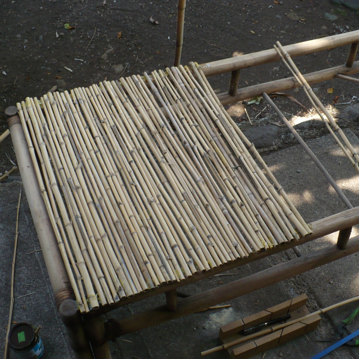 Repairing A Bamboo Coffee Table | ThriftyFun