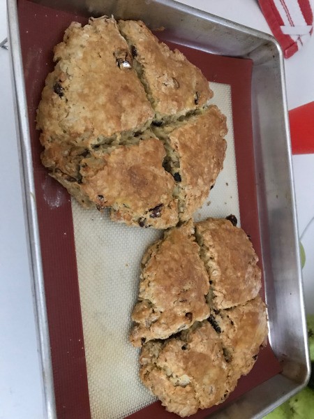 Raisin Oatmeal Scones | ThriftyFun