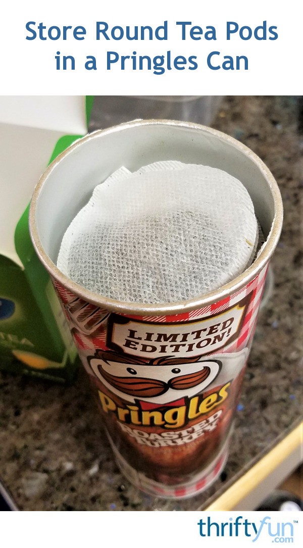 Store Round Tea Pods in a Pringles Can | ThriftyFun