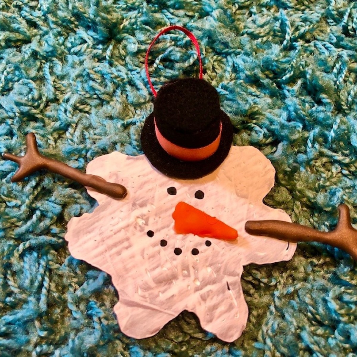 Making a Melted Snowman Ornament | My Frugal Christmas