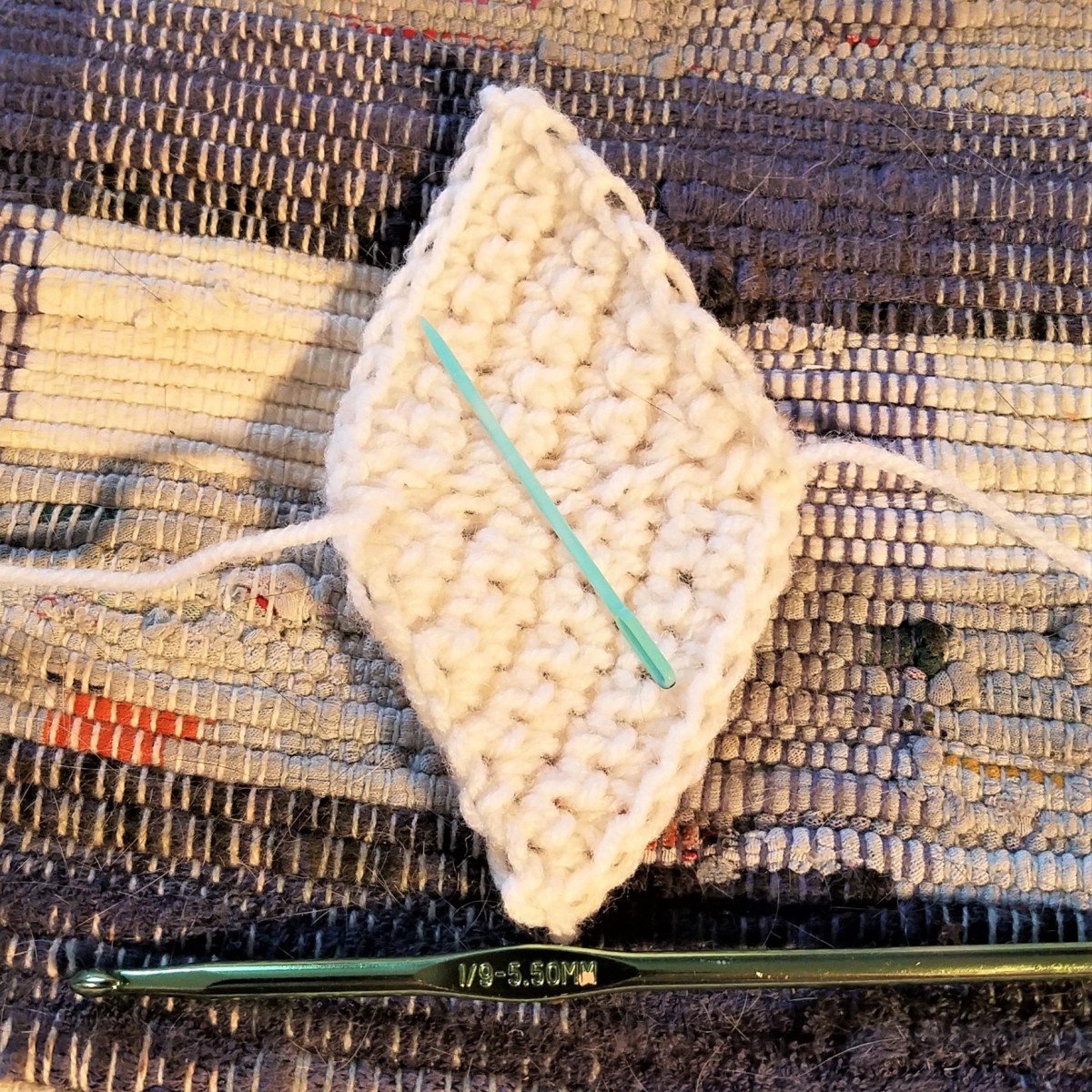 How to Crochet the Perfect Diamond Shape | ThriftyFun