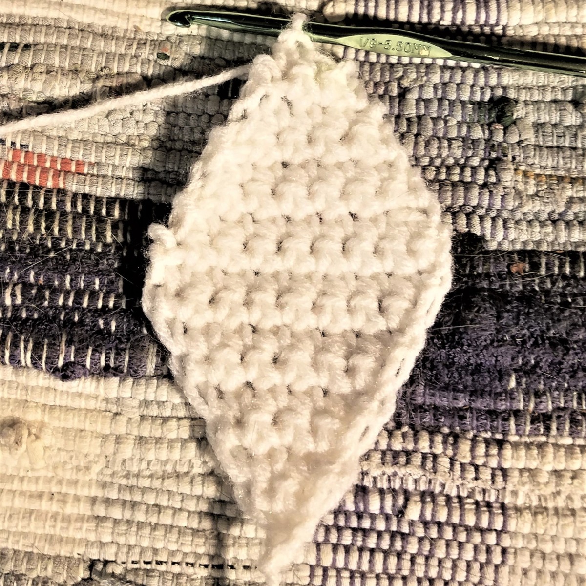 How to Crochet a Diamond Shape | ThriftyFun