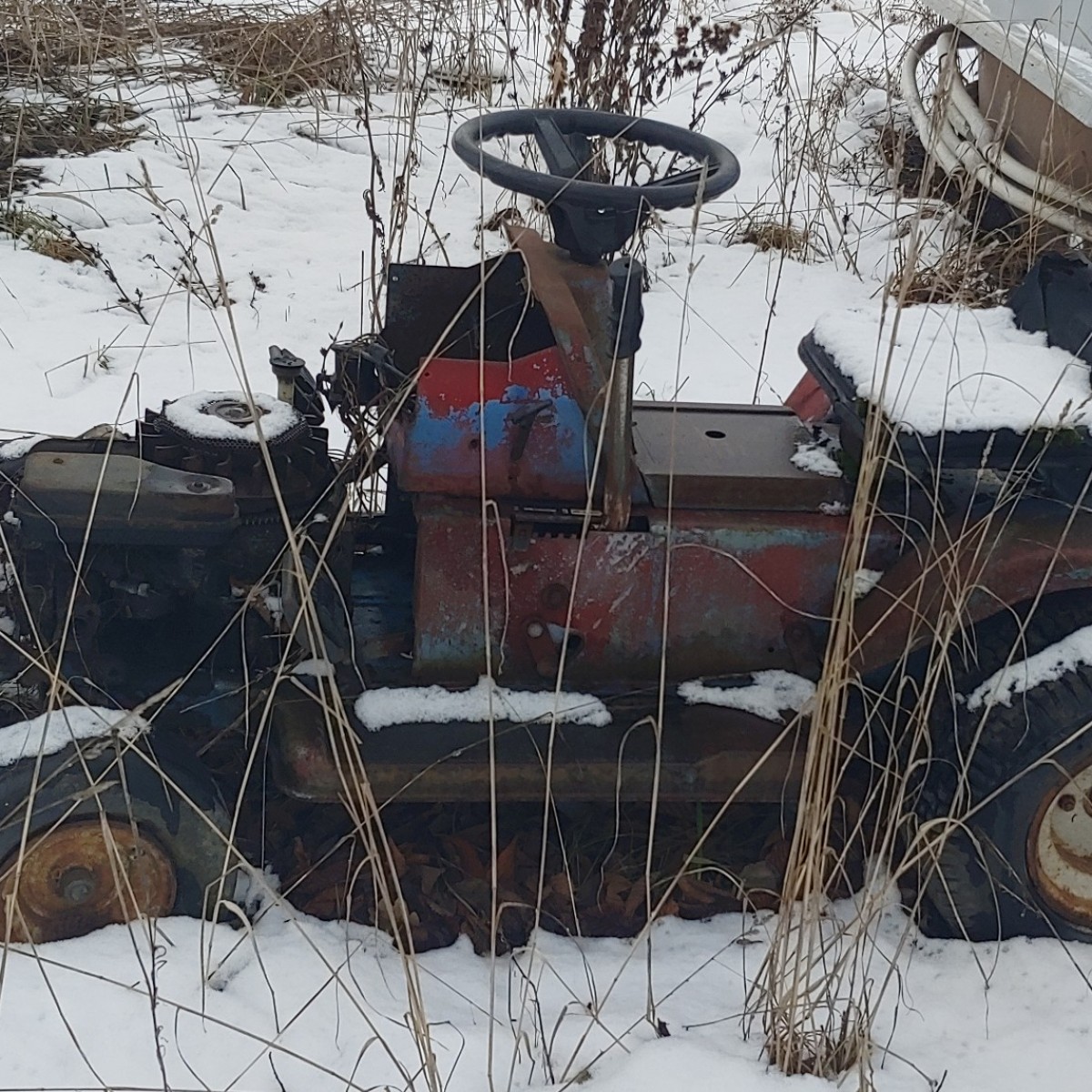 Value of a Vintage Eaton Viking Ride-on Lawn Mower? | ThriftyFun
