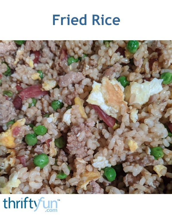 Fried Rice | ThriftyFun