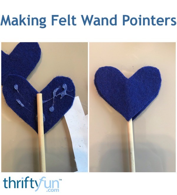 Making Felt Wand Pointers | ThriftyFun