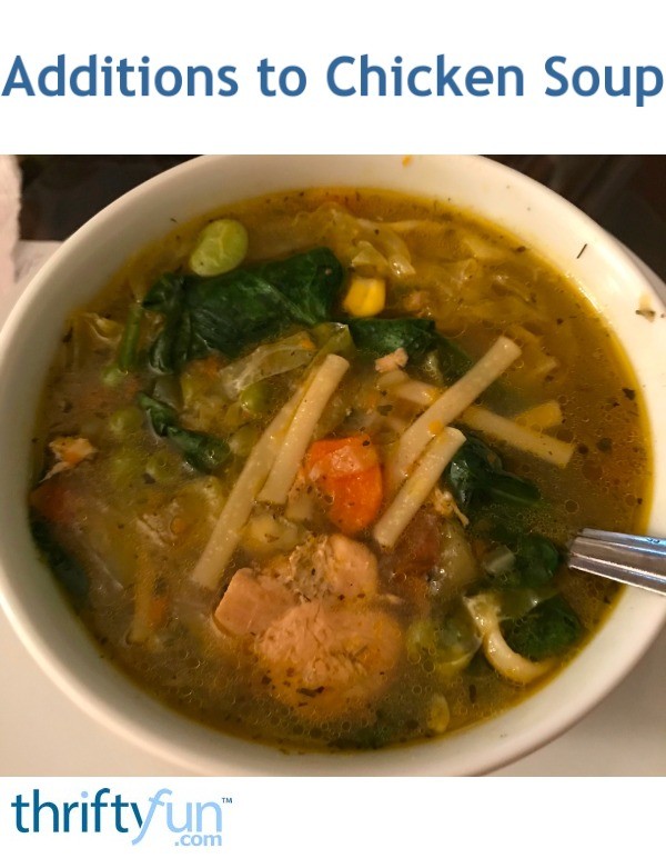 Additions to Chicken Soup | ThriftyFun