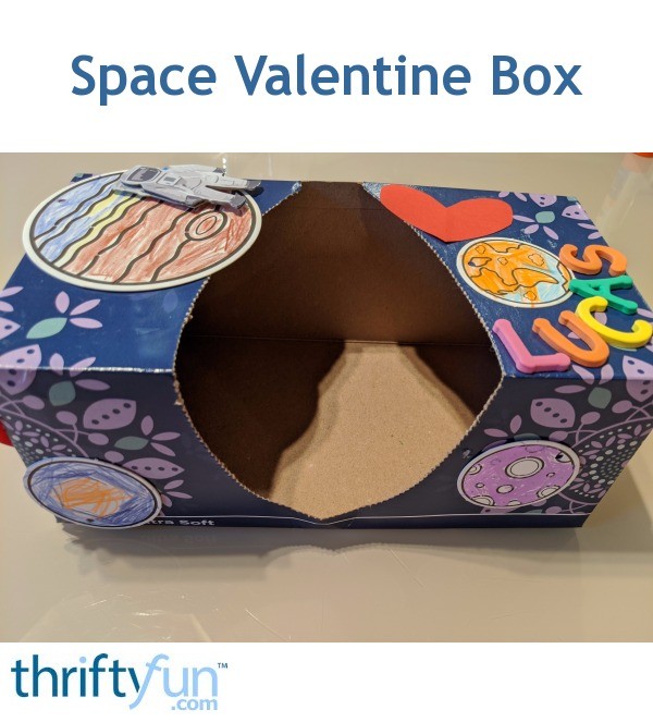 Space Valentine Box | ThriftyFun