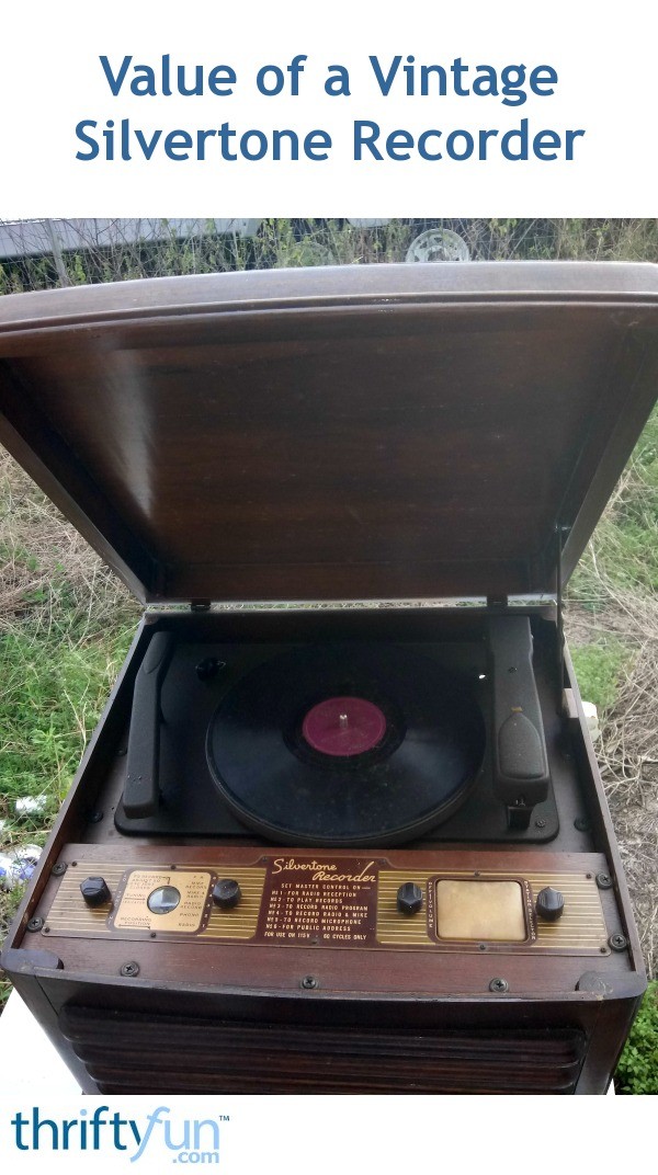 Value of a Vintage Silvertone Recorder? | ThriftyFun