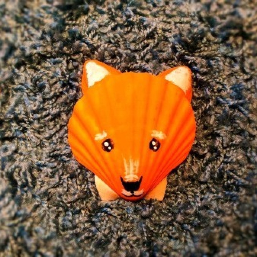 Make a Cute Fox from Shells | ThriftyFun