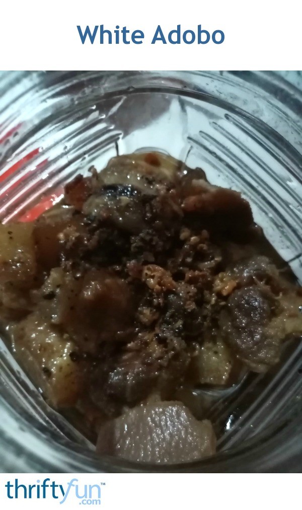 Making White Adobo | ThriftyFun