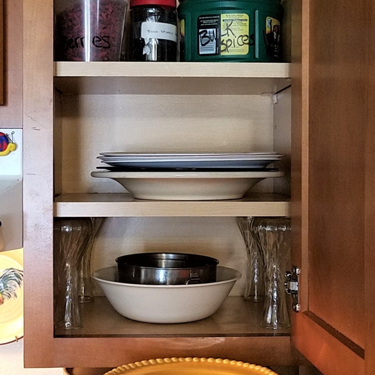 Customizing a Cupboard Shelf | ThriftyFun