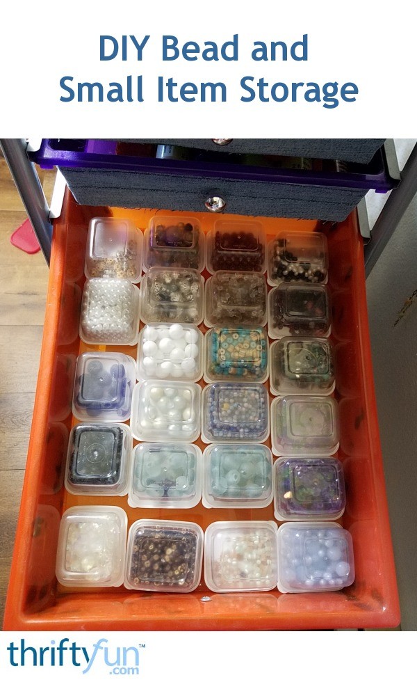 DIY Bead and Small Item Storage | ThriftyFun