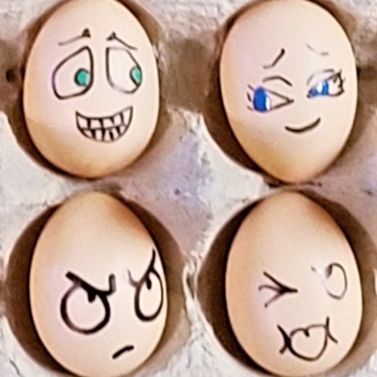 Making Faux Egg Faces | ThriftyFun