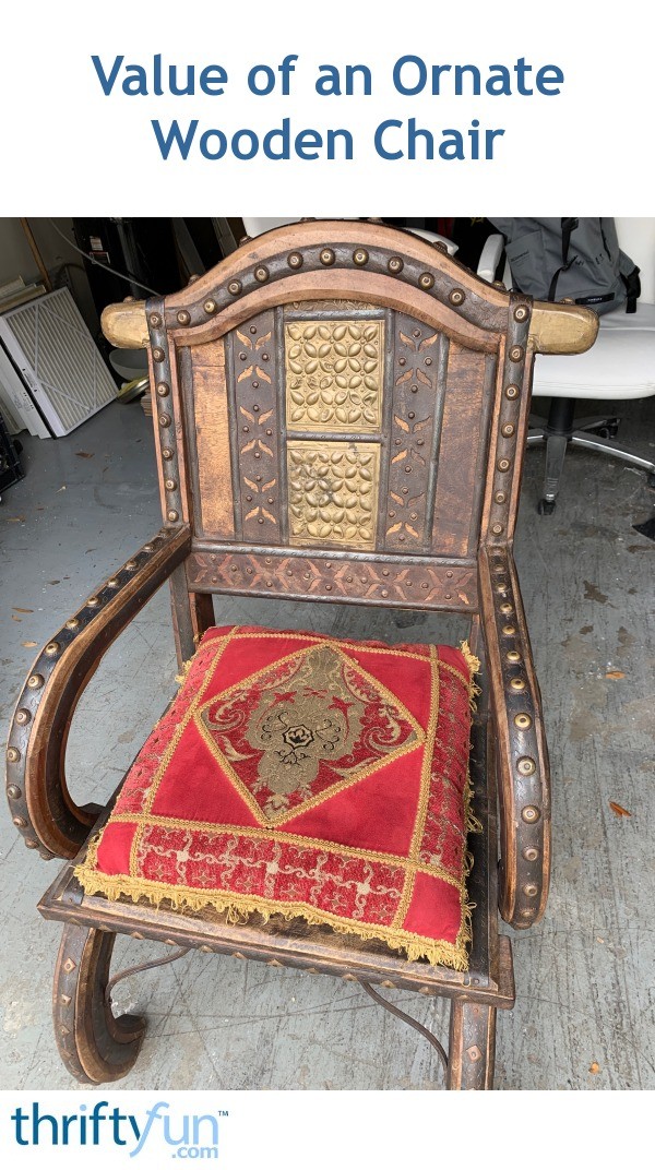 Value of an Ornate Wooden Chair? | ThriftyFun