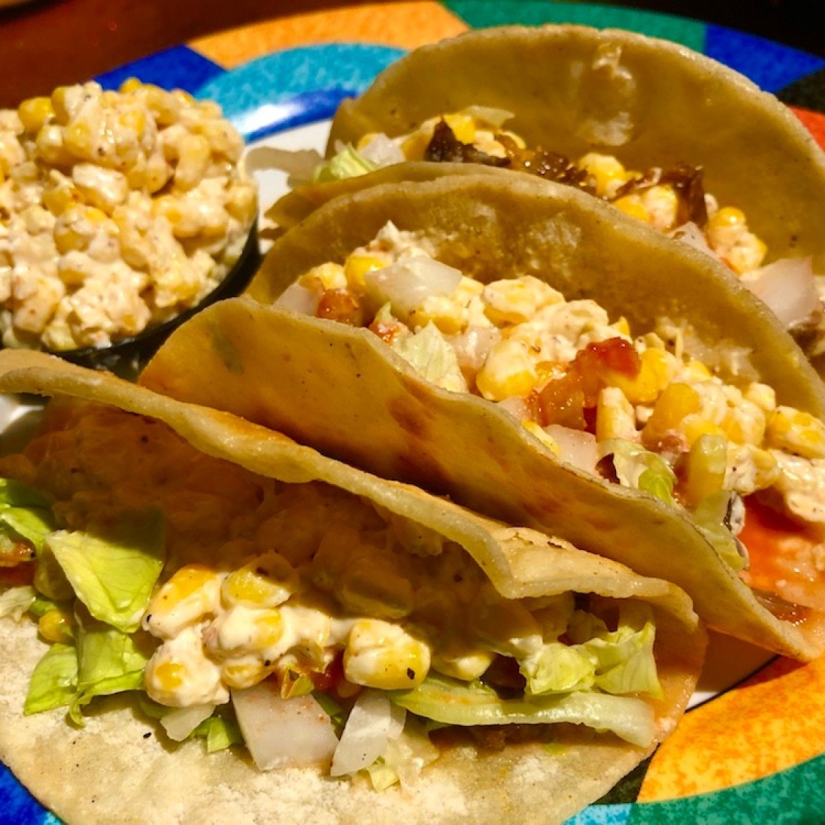 Mexican Street Corn Tacos | ThriftyFun