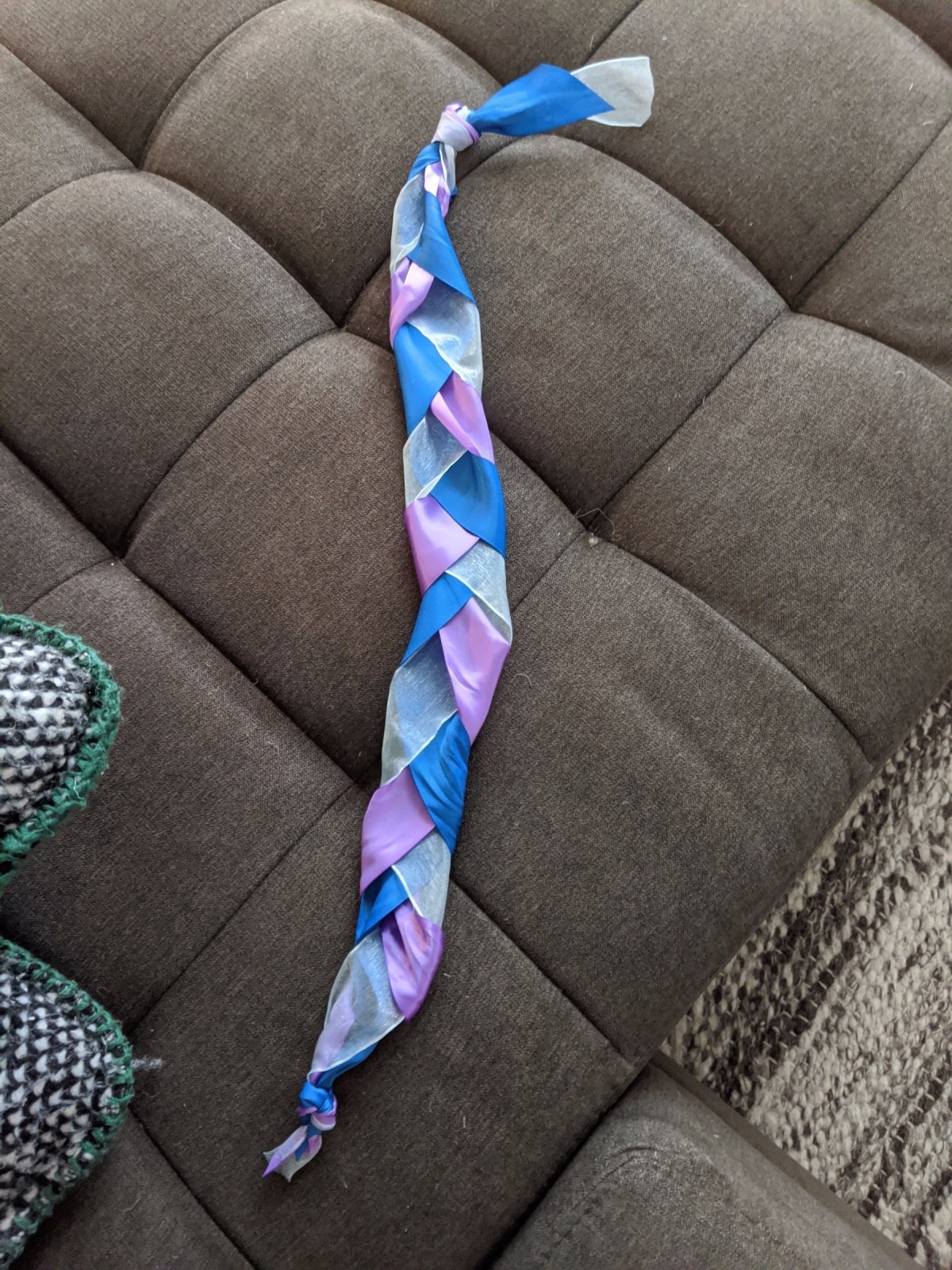 Ribbon "Hair" Braid Headband | ThriftyFun