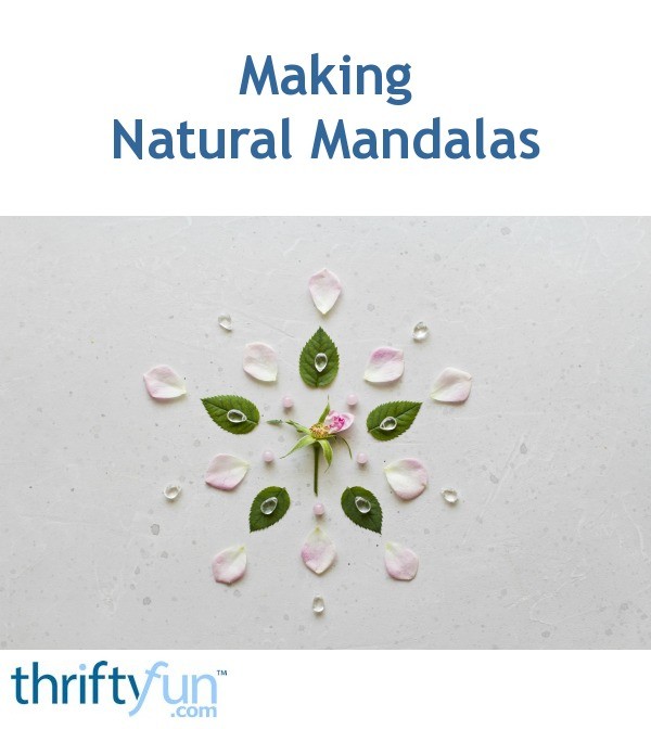 Making Natural Mandalas | ThriftyFun