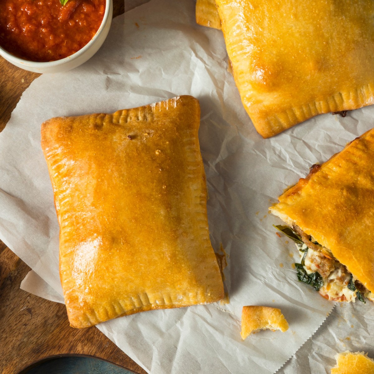 Mini Pizza Calzone | ThriftyFun