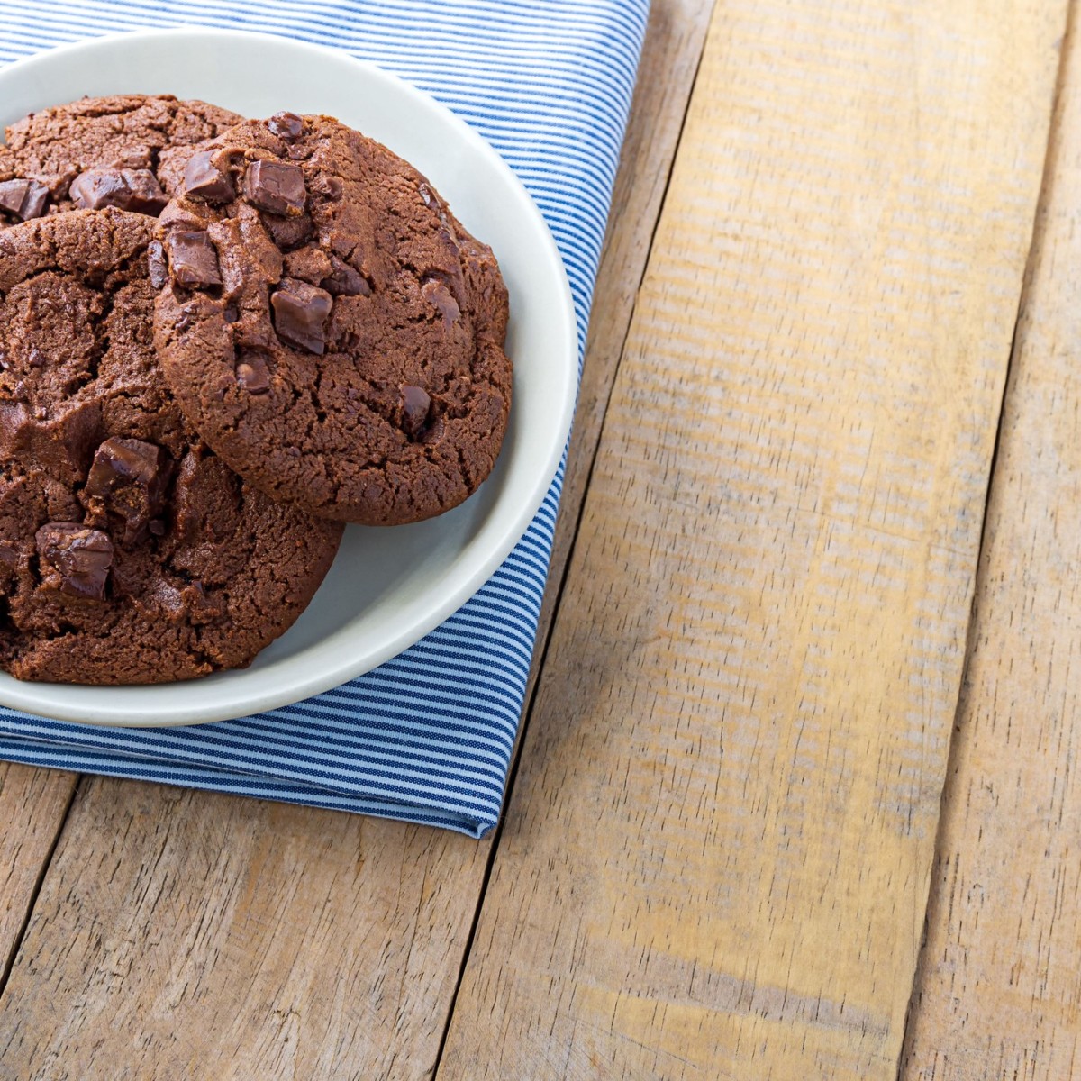 Making Double Chocolate Toffee Cookies | ThriftyFun