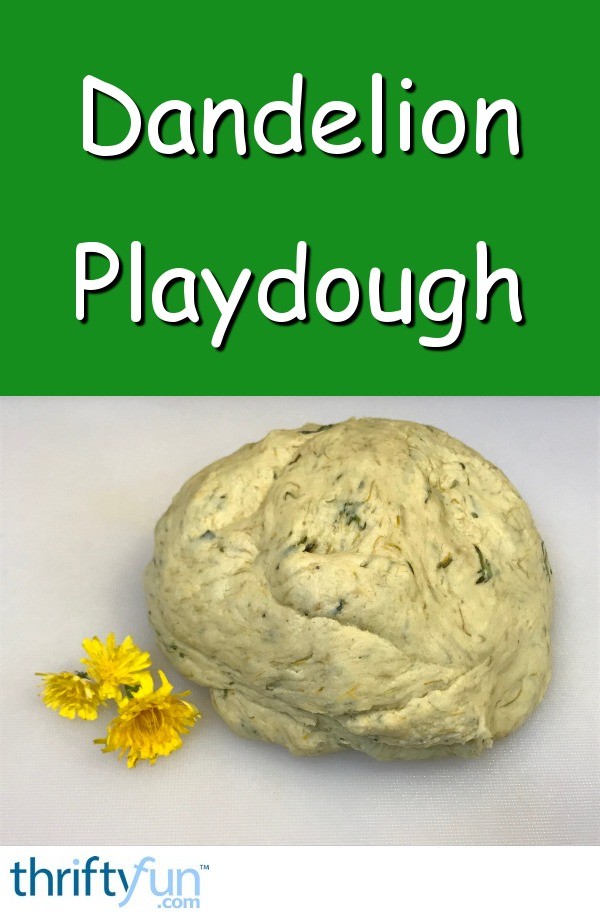 Dandelion Playdough | ThriftyFun