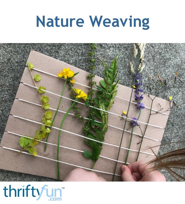 Nature Weaving | ThriftyFun