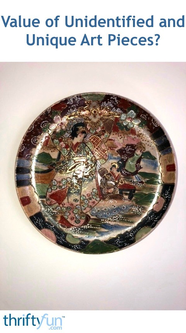 Value of Unidentified and Unique Art Pieces? | ThriftyFun