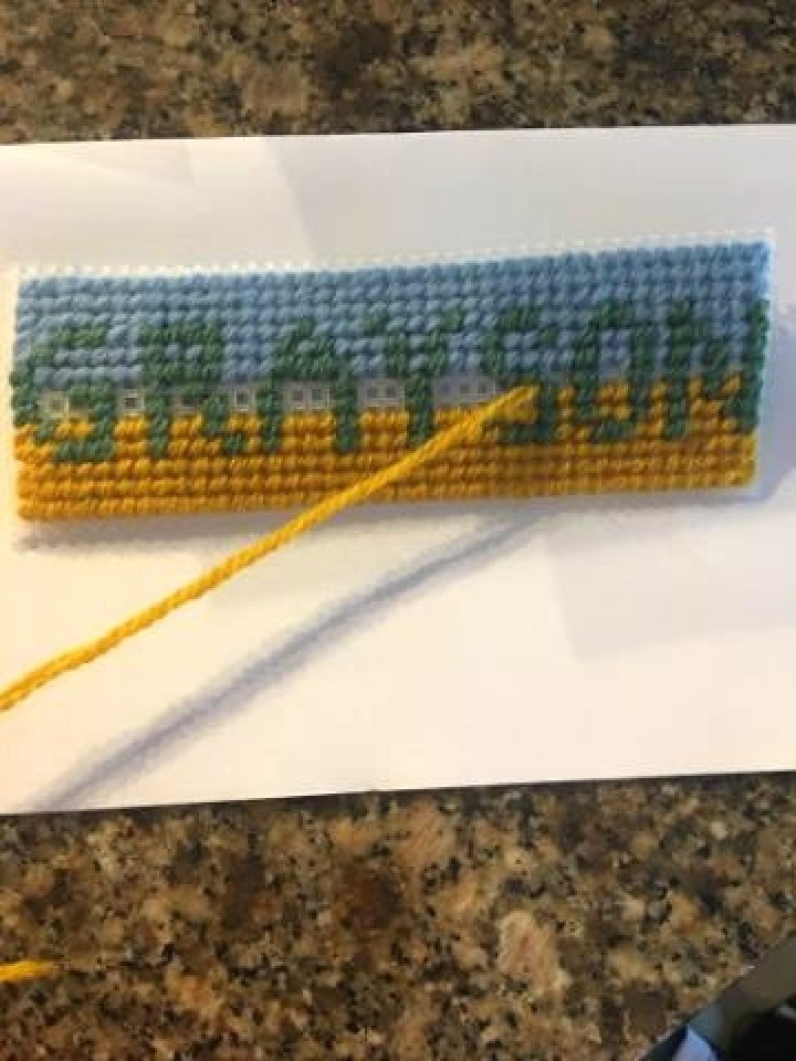Personalized Needlepoint Bookmarks | ThriftyFun
