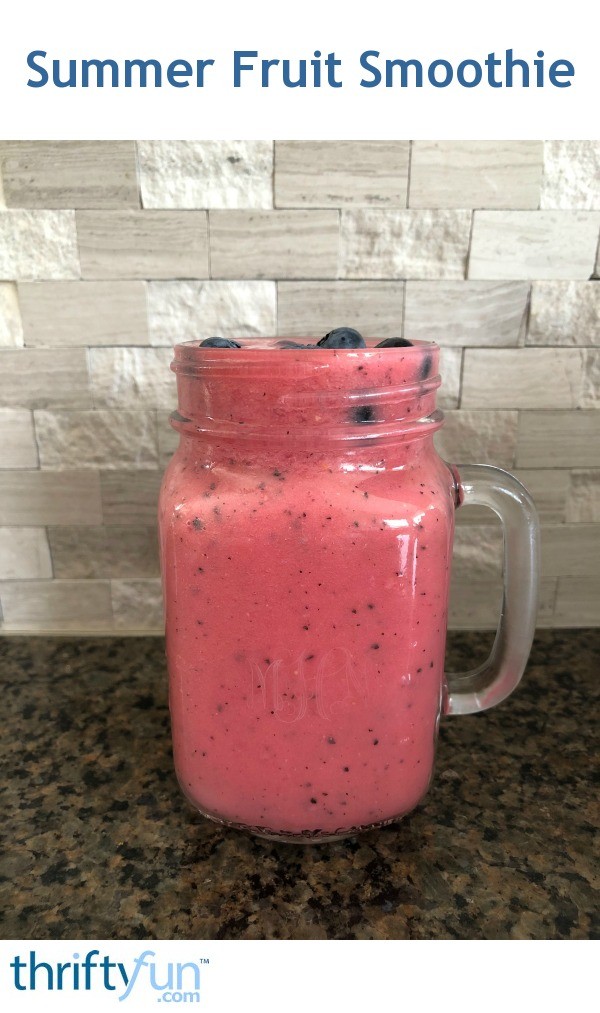 Summer Fruit Smoothie | ThriftyFun