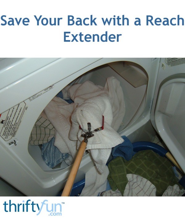 Save Your Back with a Reach Extender | ThriftyFun