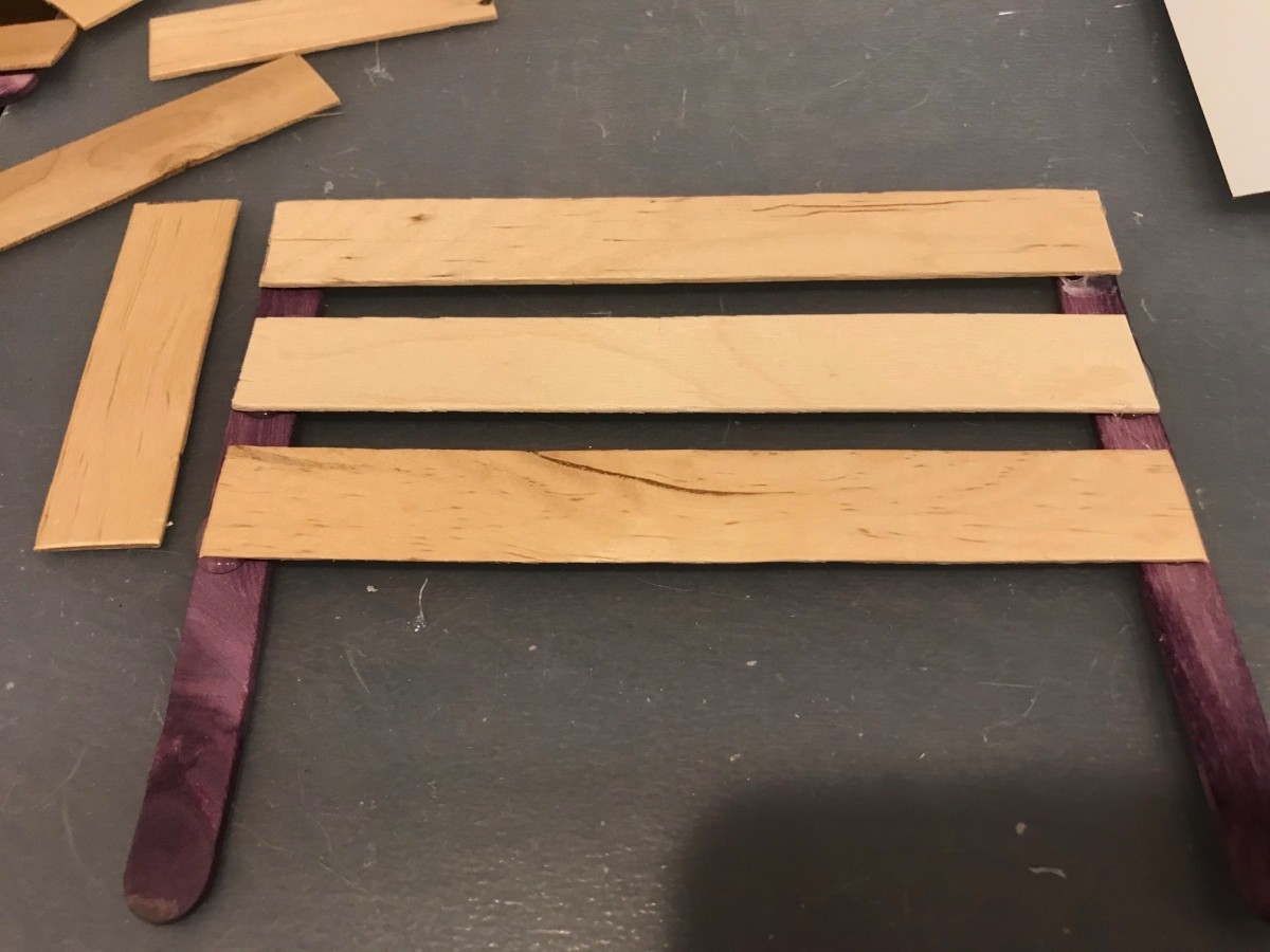 Craft Stick Crate Gift Basket | ThriftyFun