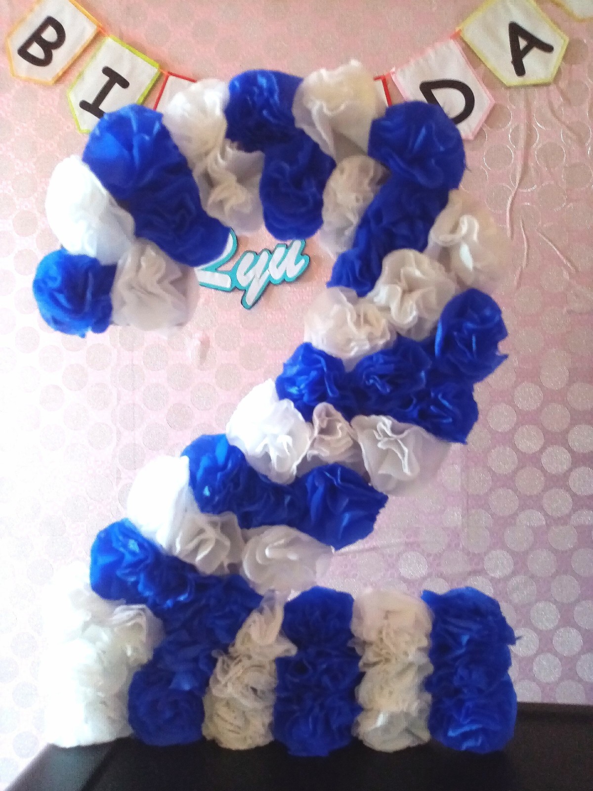 Floral Number Birthday Decoration | ThriftyFun