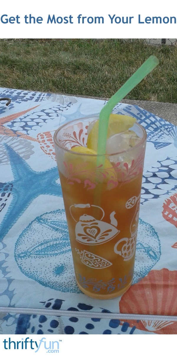 Get the Most from Your Lemon | ThriftyFun