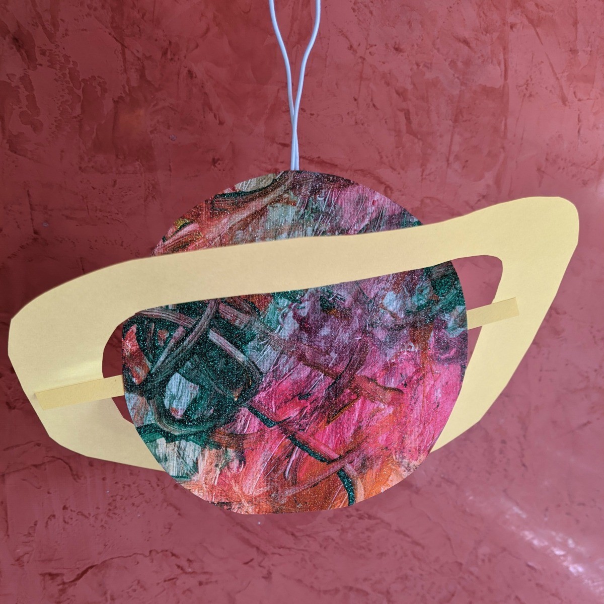 Saturn Hanging Decoration | ThriftyFun