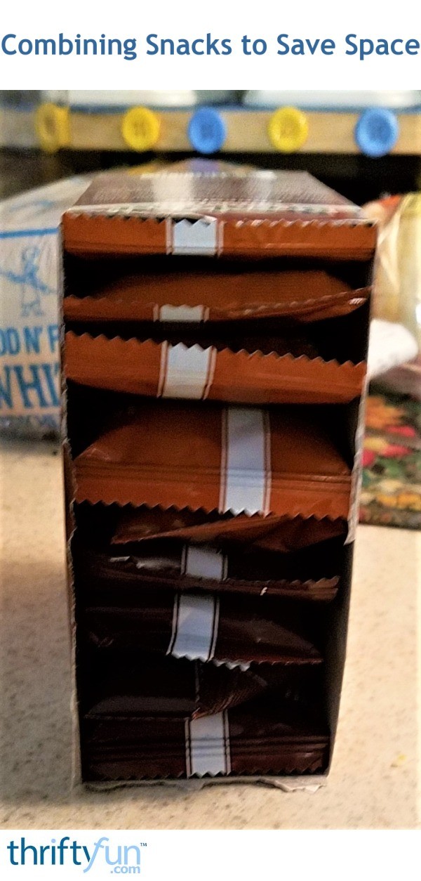 Combining Snacks to Save Space | ThriftyFun