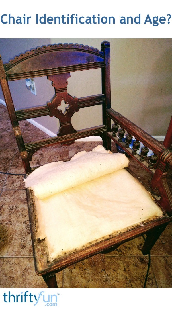 Chair Identification and Age? | ThriftyFun