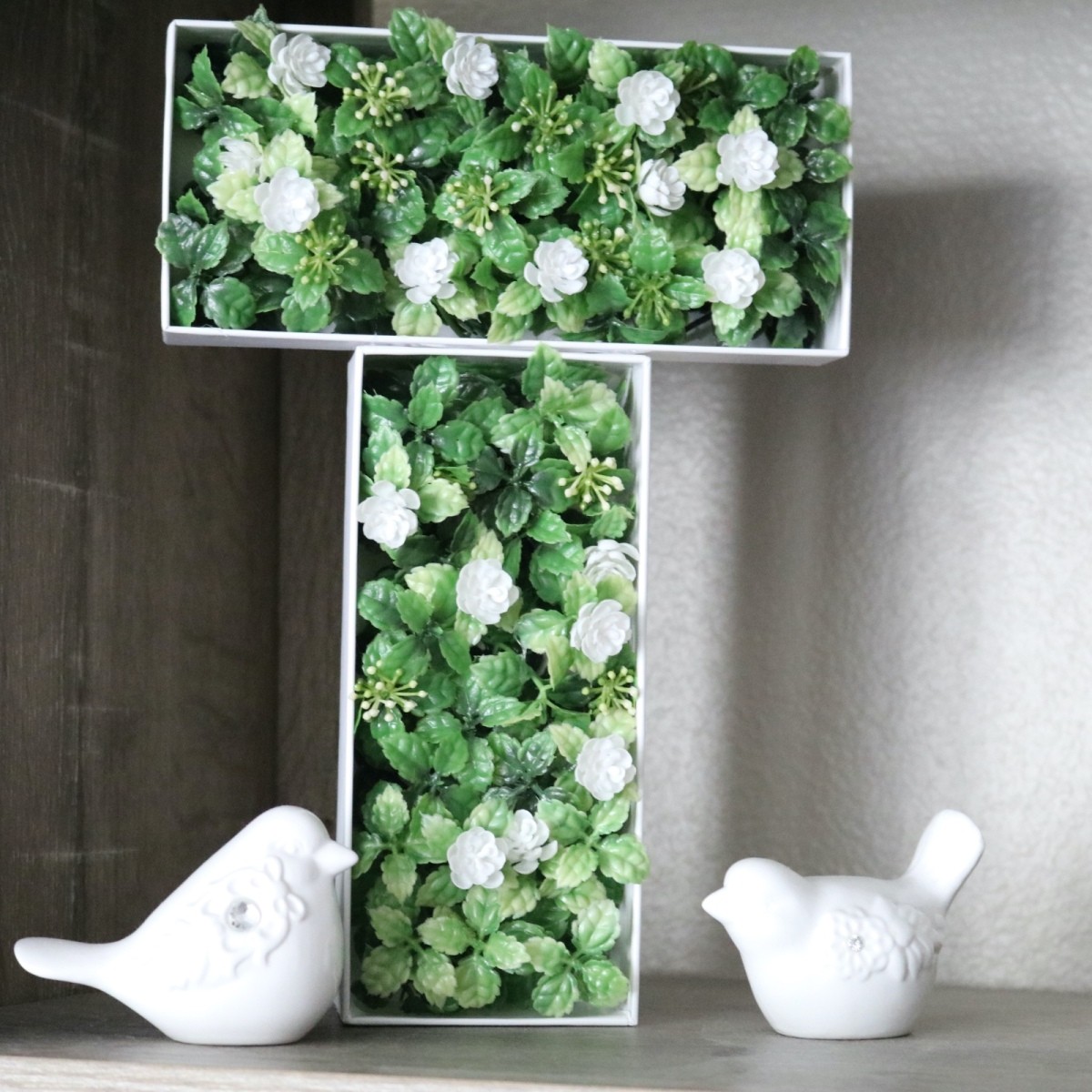 3D Initial Floral Decoration Box | ThriftyFun