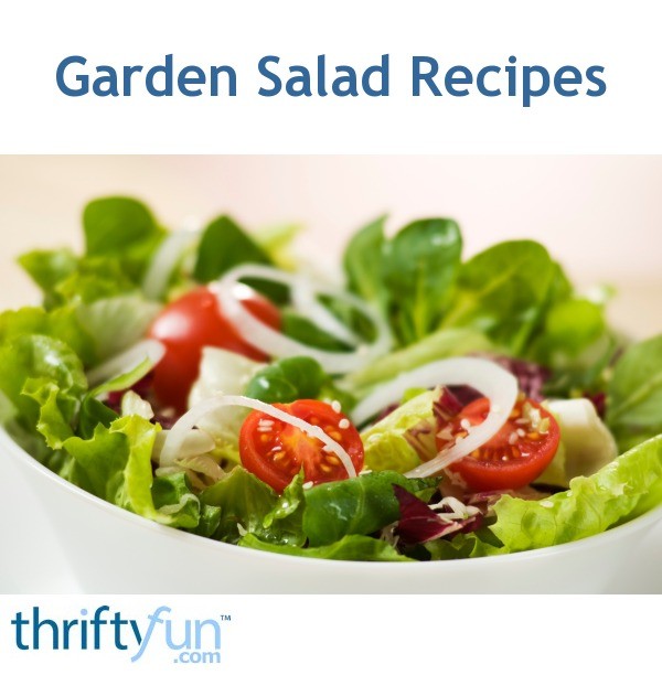 Garden Salad Recipes | ThriftyFun