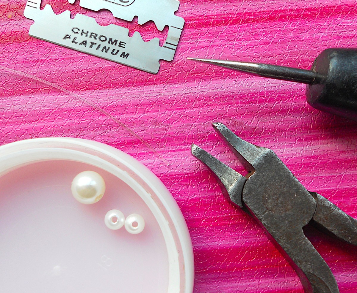 Leather Ring With Beads | ThriftyFun