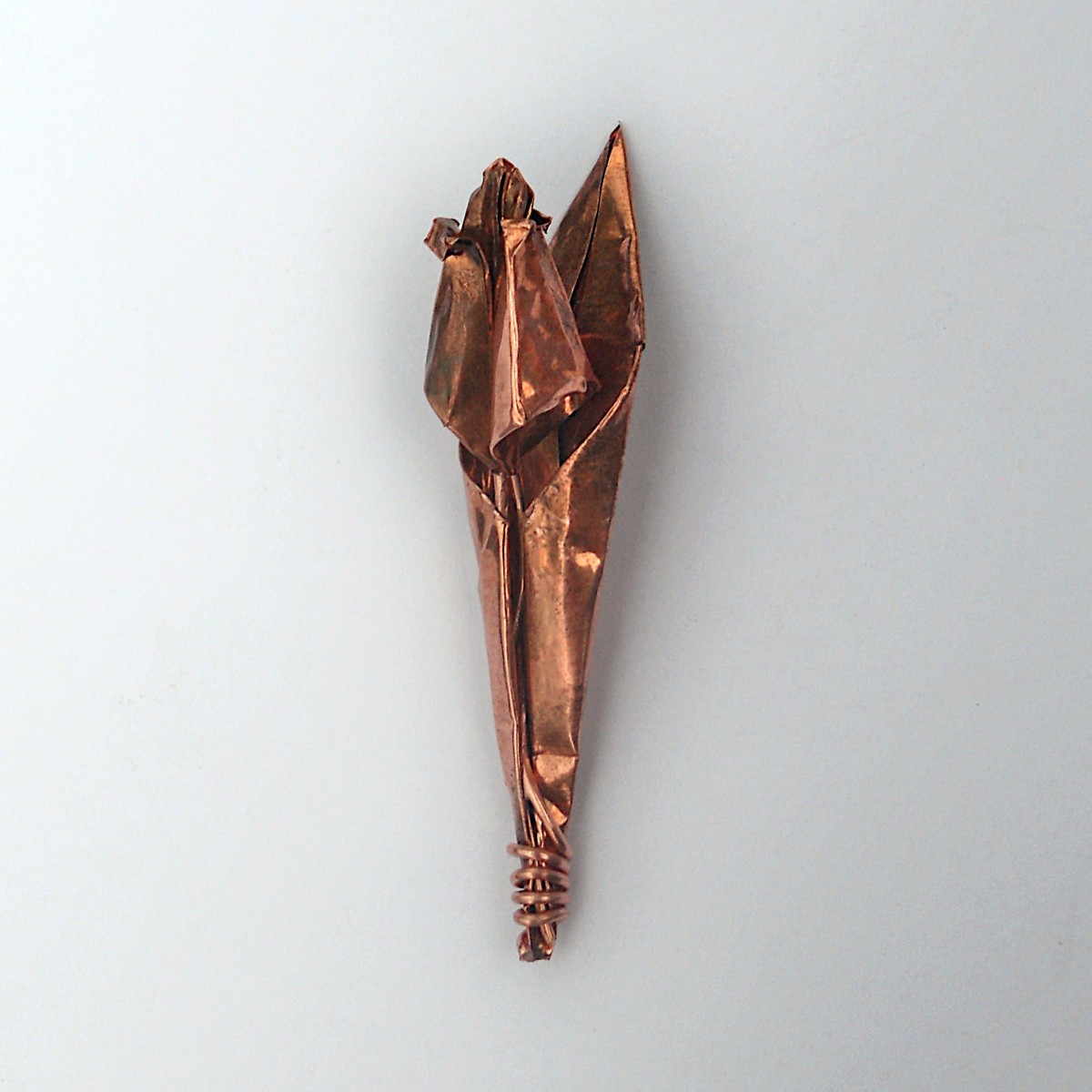 Origami Copper Tulip | ThriftyFun